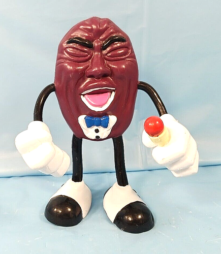 Vintage 1987 California Raisins Singer 6" Bendable Action Figure. | eBay