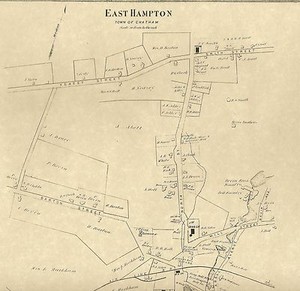 East Hampton CT 1874 Maps with Homeowners Names Shown | eBay