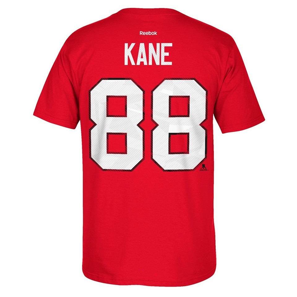 Patrick Kane Reebok Chicago Blackhawks "Freeze" Player Jersey T-Shirt ...