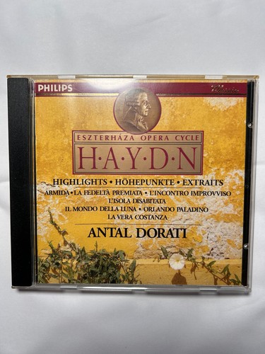 Joseph Haydn Highlights Extraits: Armida La Fedeltà Premiata Antal ...