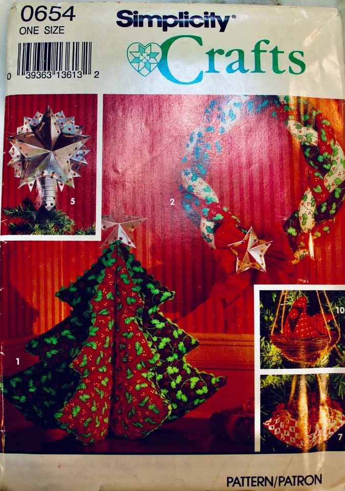 Vtg Christmas Craft Sewing Pattern ~ UC ~ U Pick! | eBay