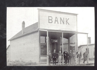 REAL PHOTO STOTTS CITY MISSOURI DOWNTOWN BANK POSTCARD COPY MO. | eBay