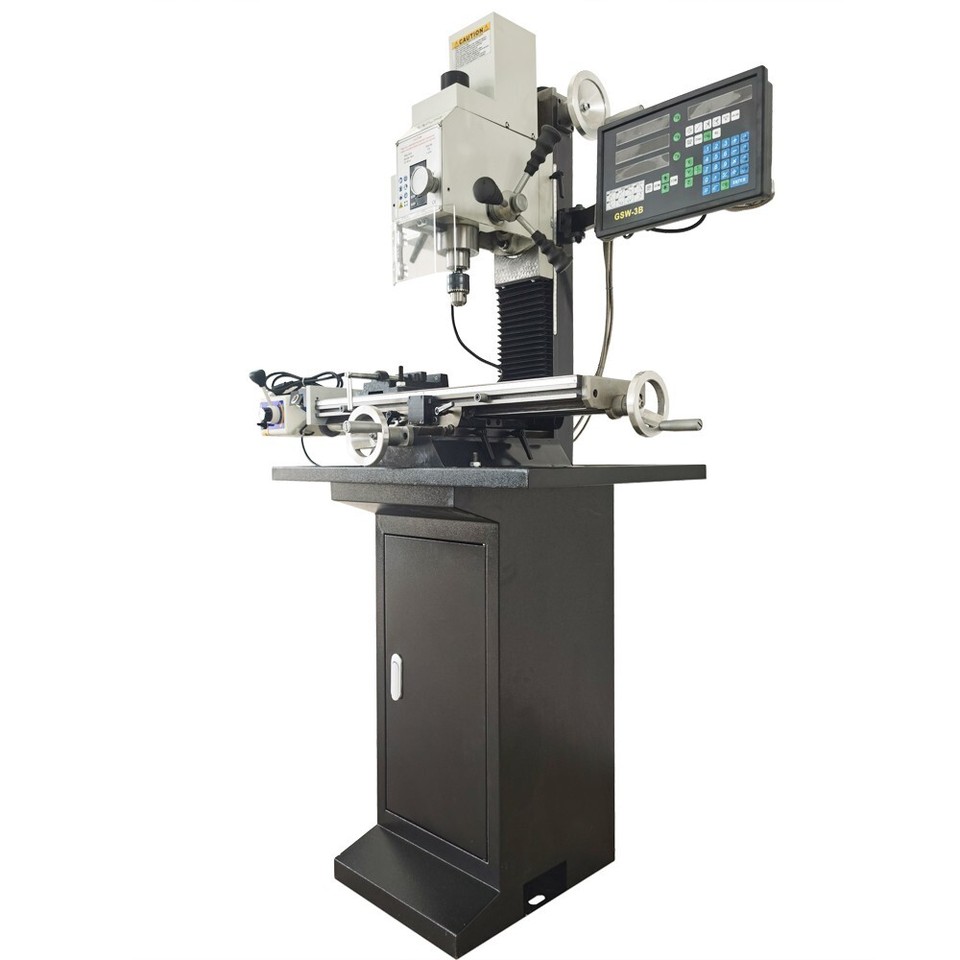 110V 1300W High Precision Metal Drilling and Milling Machine Brushless ...