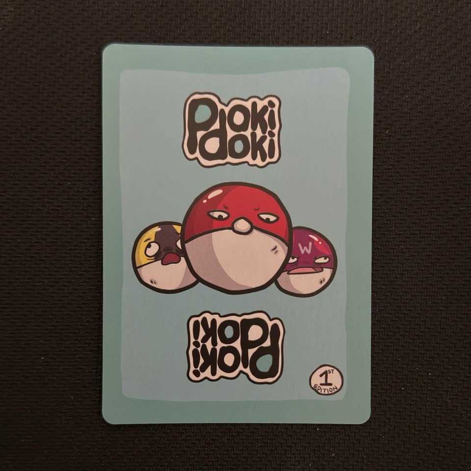 Dosapz POKIDOKI 145 Heart Holo 1ST EDITION Chef Ken Lee Fan Art Zapdos ...