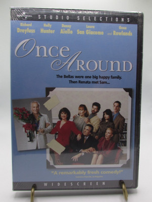 Once Around (DVD,2007) Richard Dreyfus Holly Hunter 1990 NEW ...