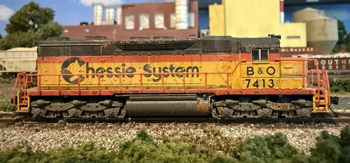 N Scale Atlas SD35 DCC Chessie System Locomotive | eBay