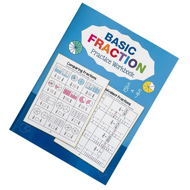 Fraction Operation Workbook 32 Pages of Coloring and Problem Solving ...