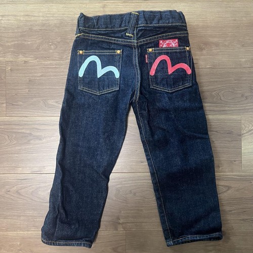 EVISU Kids Denim Pants Jeans Limited Edition Free Size Usato Buone ...