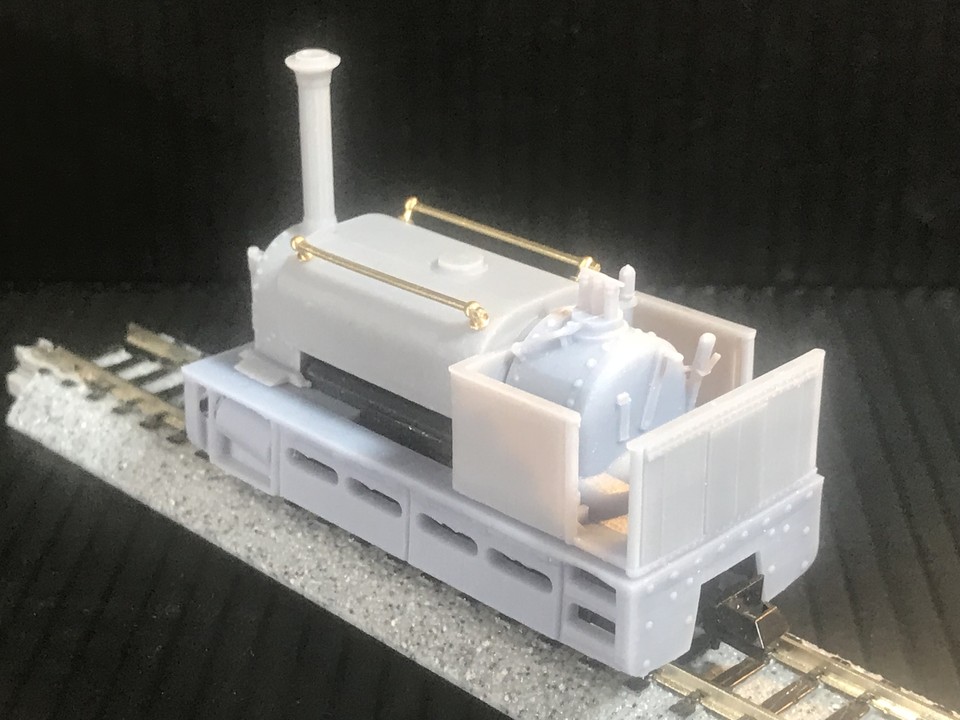 OO9 009 Hunslet quarry Narrow Gauge kit to fit onto the KATO 11-109 ...