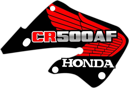 Cr500 Conversion Graphics Kit for any Year Shroud 1996-2012 crf cr 500 ...