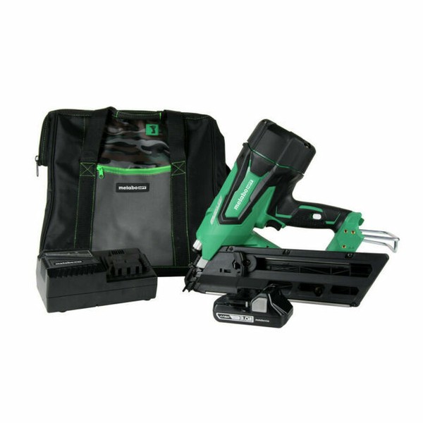 Metabo HPT NR1890DC 18V Brushless Nail Gun Kit for sale online | eBay