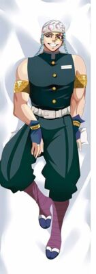 150x50cm Double side Demon Slayer Uzui Tengen Hugging Body Pillow Cover ...