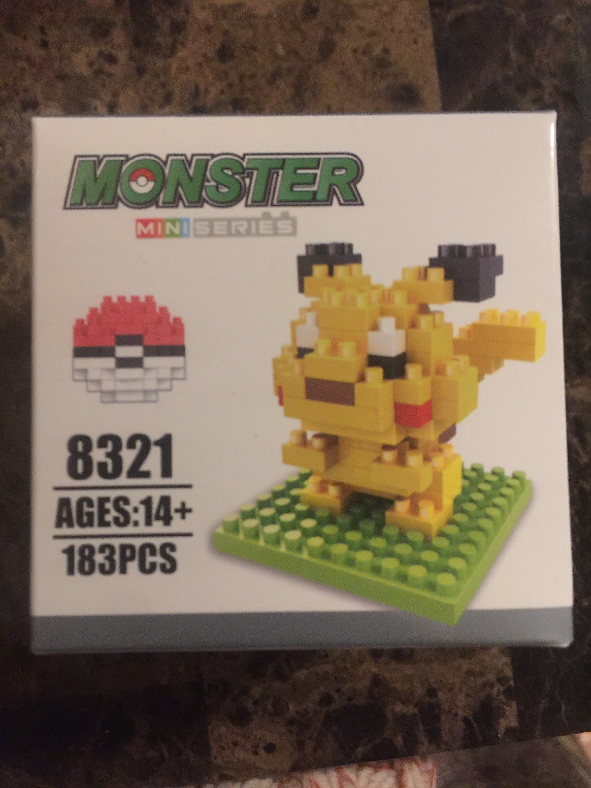 Buy MONSTER MICRO DIAMOND BLOCK MINIFIGURES POKEMON - Pikachu - Toys ...