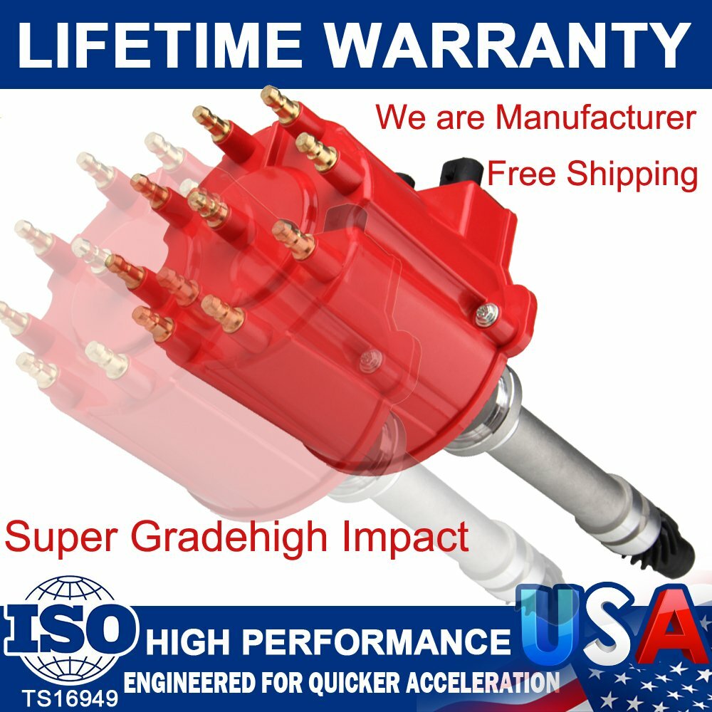 For Chevy GM 350 5.7L EFI TBI TPI Vortec 5.0 Ignition Distributor black ...