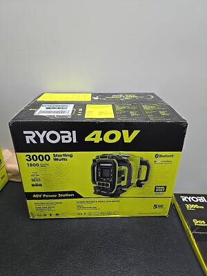 Ryobi RYi1802BT 40V Power Station 3000 Starting Watts 1800 Running | eBay