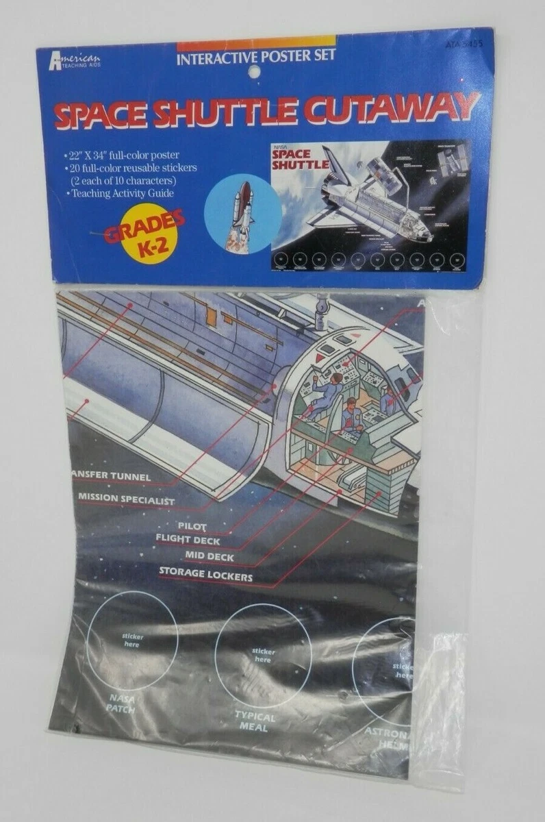 Nasa Space Shuttle Cutaway