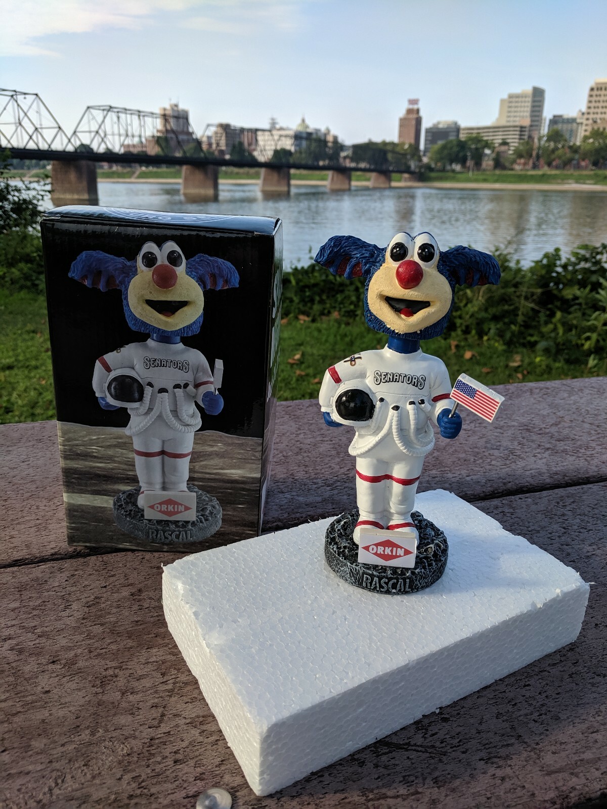 Harrisburg Senators Astronaut Rascal Mascot Bobblehead Washington ...