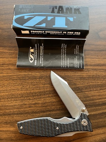 ZT Knives 0393 Hinderer Design CPM 20CV The Real Beast Built Like A ...