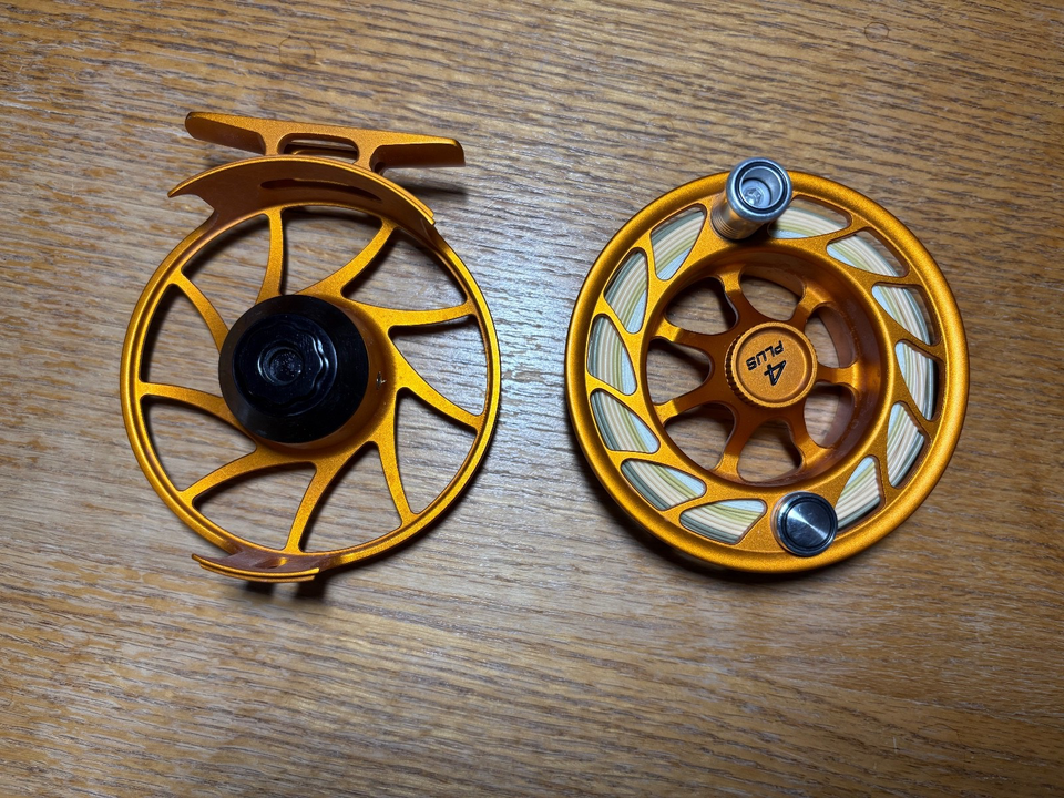 Hatch Finatic 4+ large arbor Gold 2 gen used less than six times | eBay