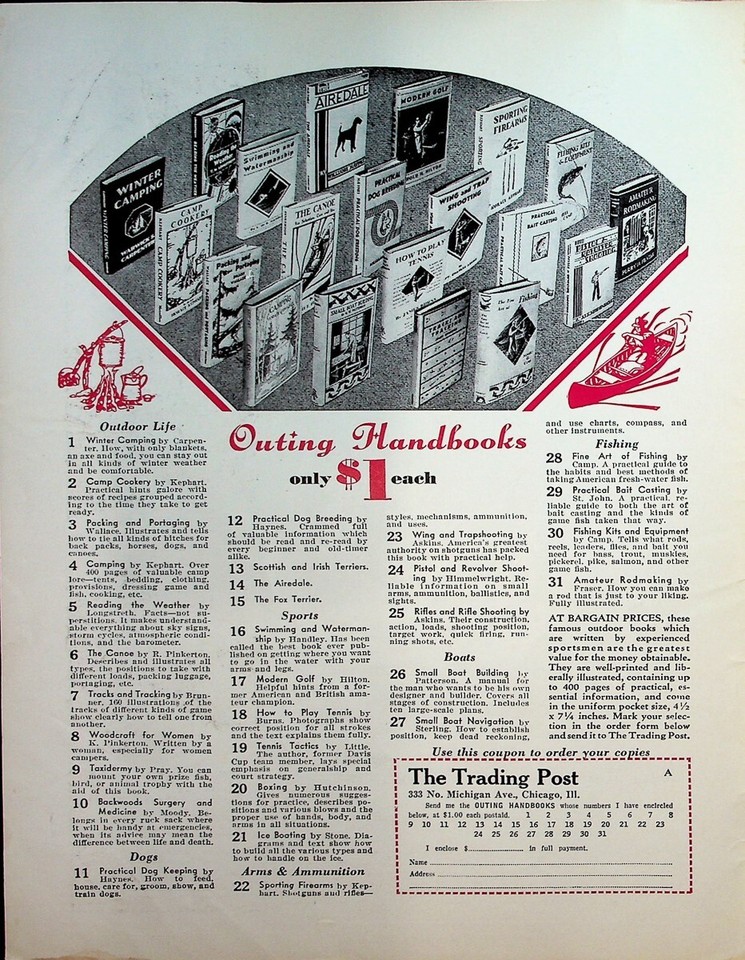 Outdoorsman Magazine October 1938 Duck Hunting Fishing Mallard Blind ...