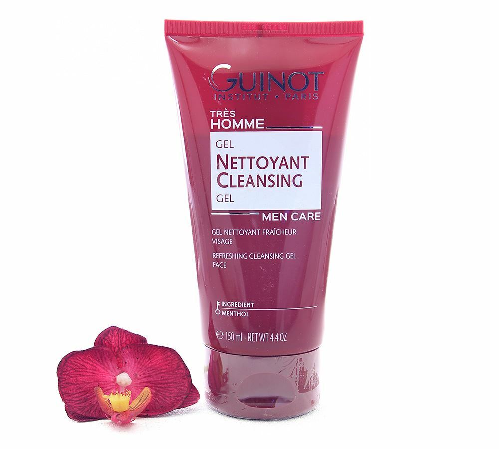 Guinot Très Homme Gel Nettoyant Visage - Facial Cleansing Gel 150ml | eBay