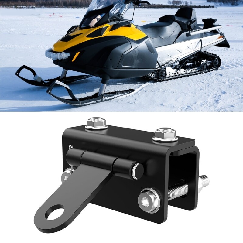 Adjustable Heavy Duty Steel Snowmobile Sled Trailer Towing Hitching set ...