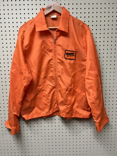 Vtg WAYNE DOG FOOD Windbreaker ADVERTISING Jacket 1960's sz L Retro ...