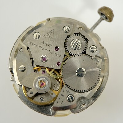 Westclox Cal A-241 Watch Parts Movement Balance Fork Spring Bridge | eBay