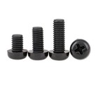 50PCS NEW M3x8mm Black Nylon Screw | eBay
