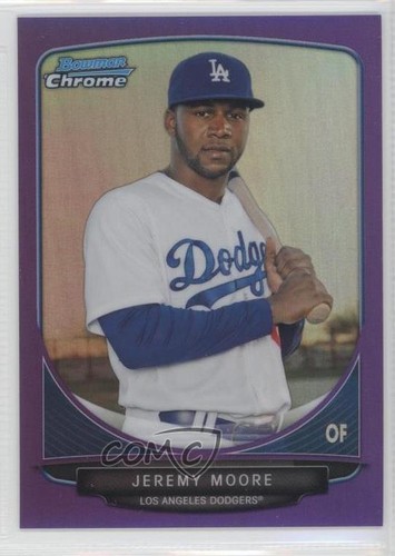 2013 Bowman Prospects Chrome Purple Refractor /199 Jeremy Moore #BCP34 | eBay