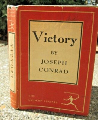 1921 Victory By Joseph Conrad The Modern Library #34 HC/DJ | eBay