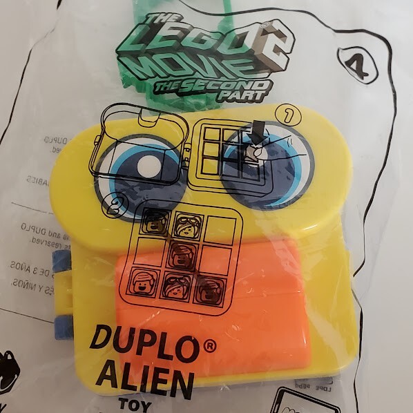 Lego Movie Duplo Alien McDonalds Happy Meal Toy | eBay