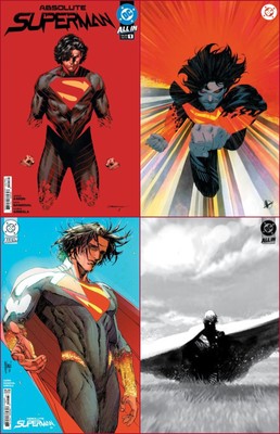 ABSOLUTE SUPERMAN #1 2ND PRINT DC SET/INDIVIDUALS/VARIANTS 1:25 PRESALE ...