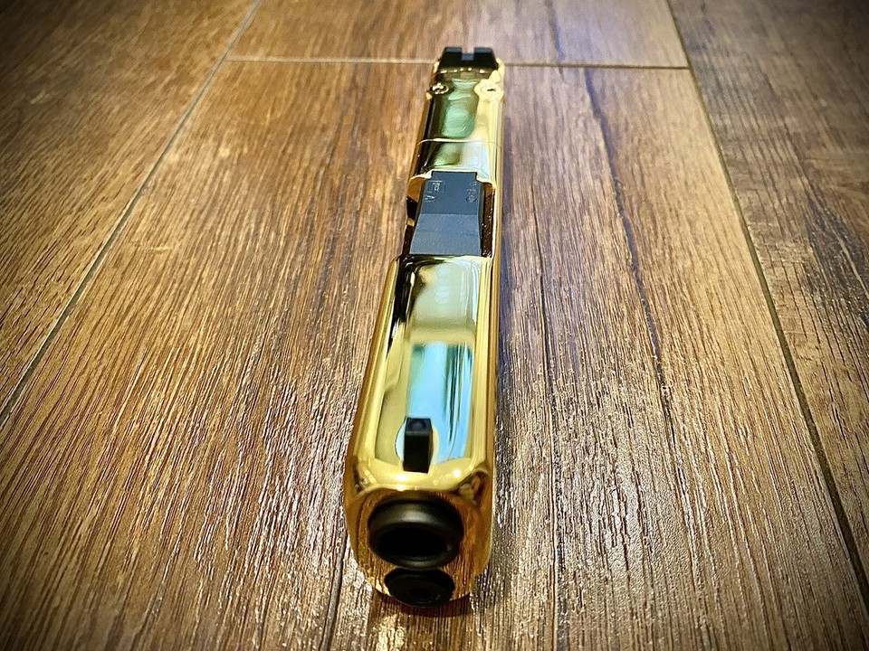 NEW OEM G43x MOS RMR Cut Complete 24k Gold Plated Mirror Polish Slide ...