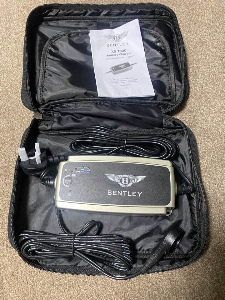 BRAND NEW ! GENUINE BENTLEY MAGNETIC BATTERY TRICKLE CHARGER ...