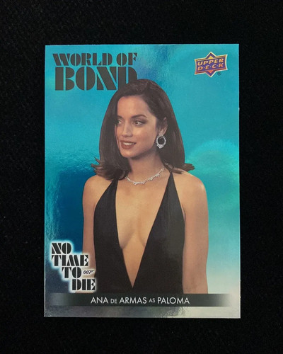 2025 UD James Bond 007 No Time To Die #BB-18 Ana De Armas as Paloma ...