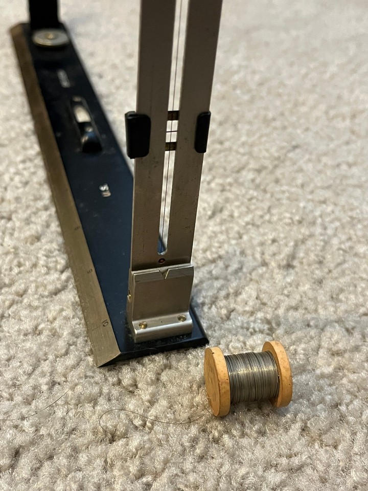 Original WWII U.S. Government Dietzgen Plane Table Alidade with Leather ...