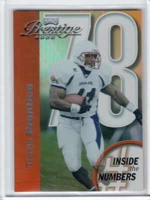 TRAVIS PRENTICE 2000 Playoff Prestige INSIDE THE NUMBERS ROOKIE #78 ...