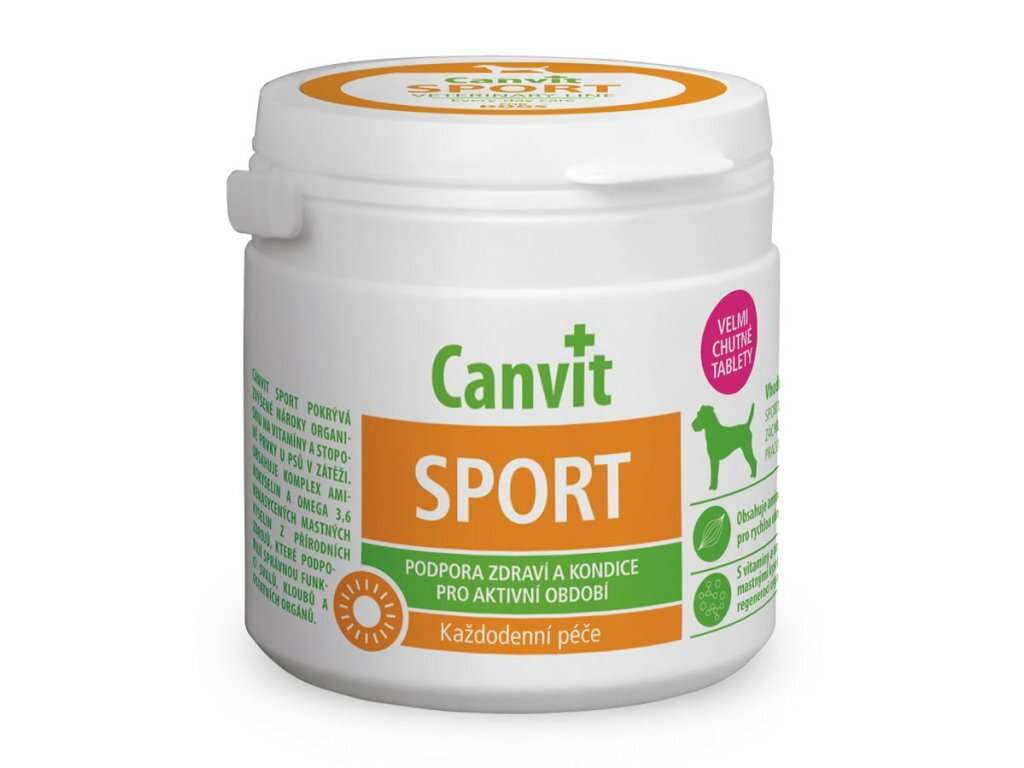 Canvit Sport for dogs tablets vitamins food supplement active 100 & 230 ...