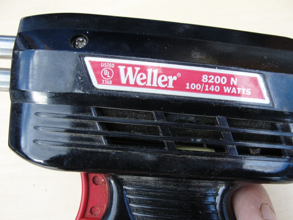 Vintage WELLER Model 8200 N Soldering Gun W/Case 100/140 Watts VG | eBay