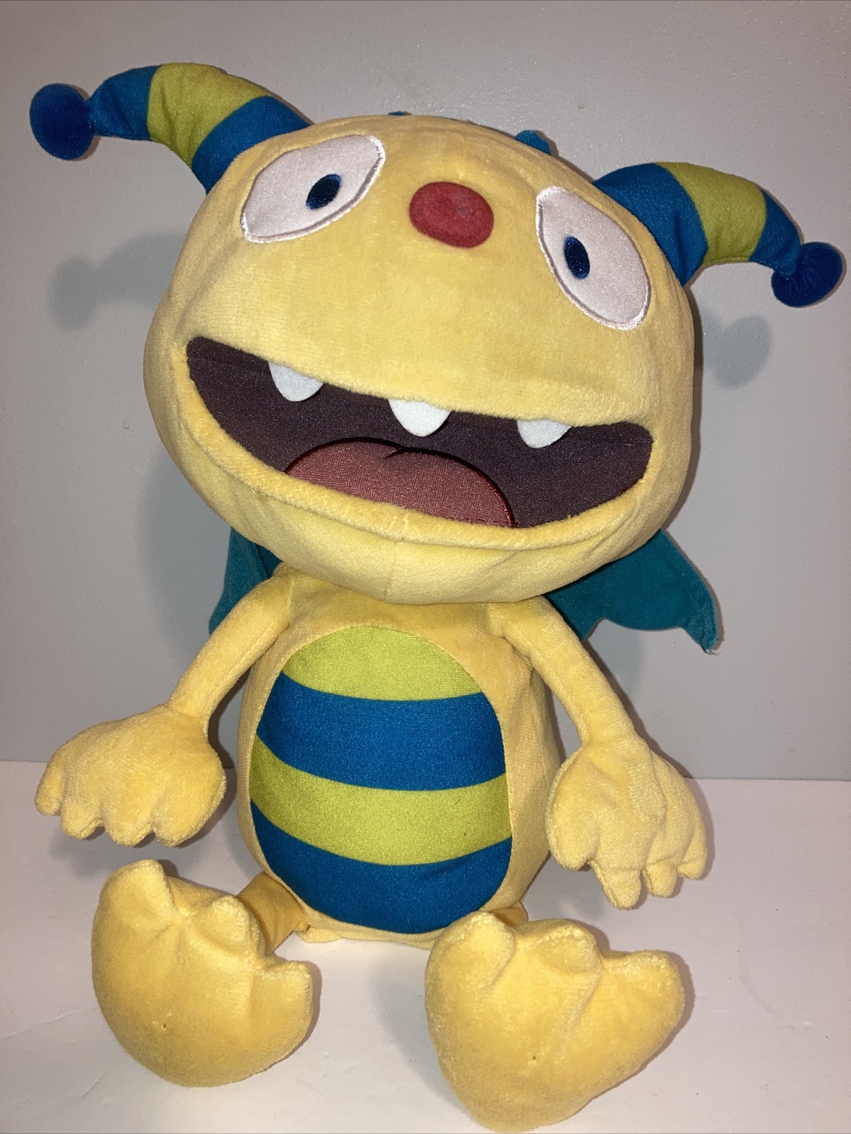 Henry Hugglemonster Large Talking Stuffed Animal 15” Plush Toy Yellow ...