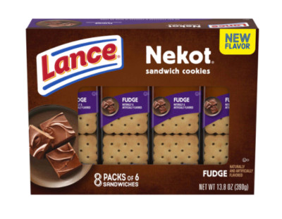 Lance Nekot Fudge Cookies Crackers Work Travel School Snacks | eBay