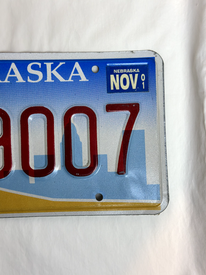 NEBRASKA LICENSE PLATE 2 - V9007. | eBay
