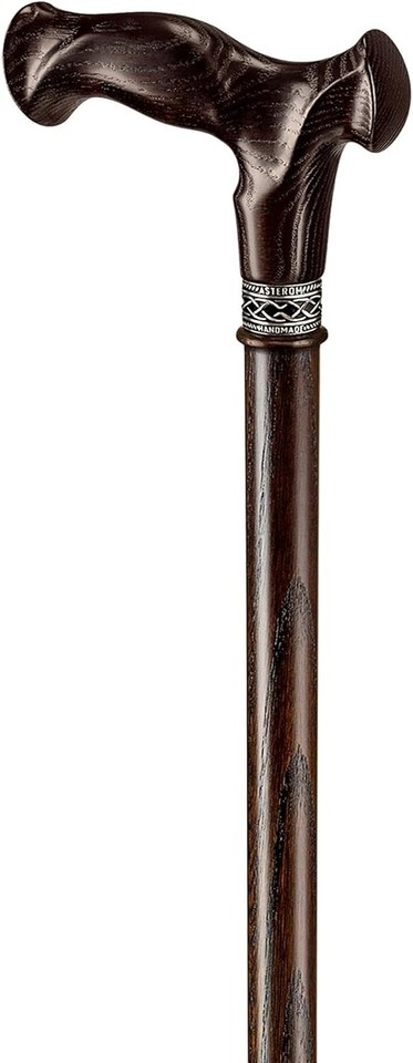 Fashionable Ergonomic Walking Cane - Handmade 36 Inch Wooden Support ...