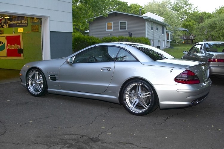 Adjustable Lowering Links for 2002 - 2012 Mercedes Benz R230 SL-Class ...