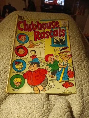 CLUBHOUSE RASCALS #1 COMIC BOOK 1956 Sussex Publishing Magazine ...