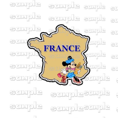 Disney Epcot France f3 Premade Scrapbook Page Paper Piece die cut | eBay