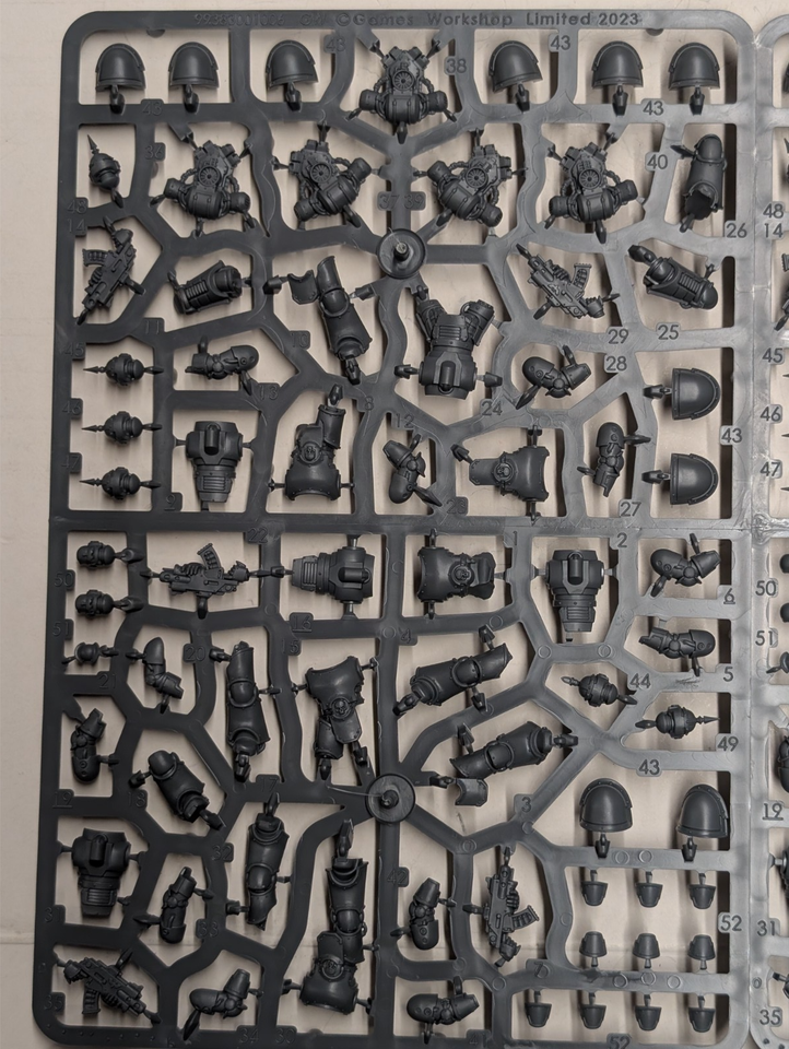 Legion MkIII Breacher Squad, 10 Marines, Horus Heresy, Space Marines ...