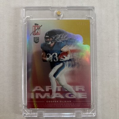 2024 Topps Signature Class Cooper DeJean After Image RC /10 - Eagles | eBay