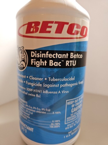 BETCO Disinfectant Fight Bac RTU Tuberculocidal Virucide 32 fl oz (311) | eBay